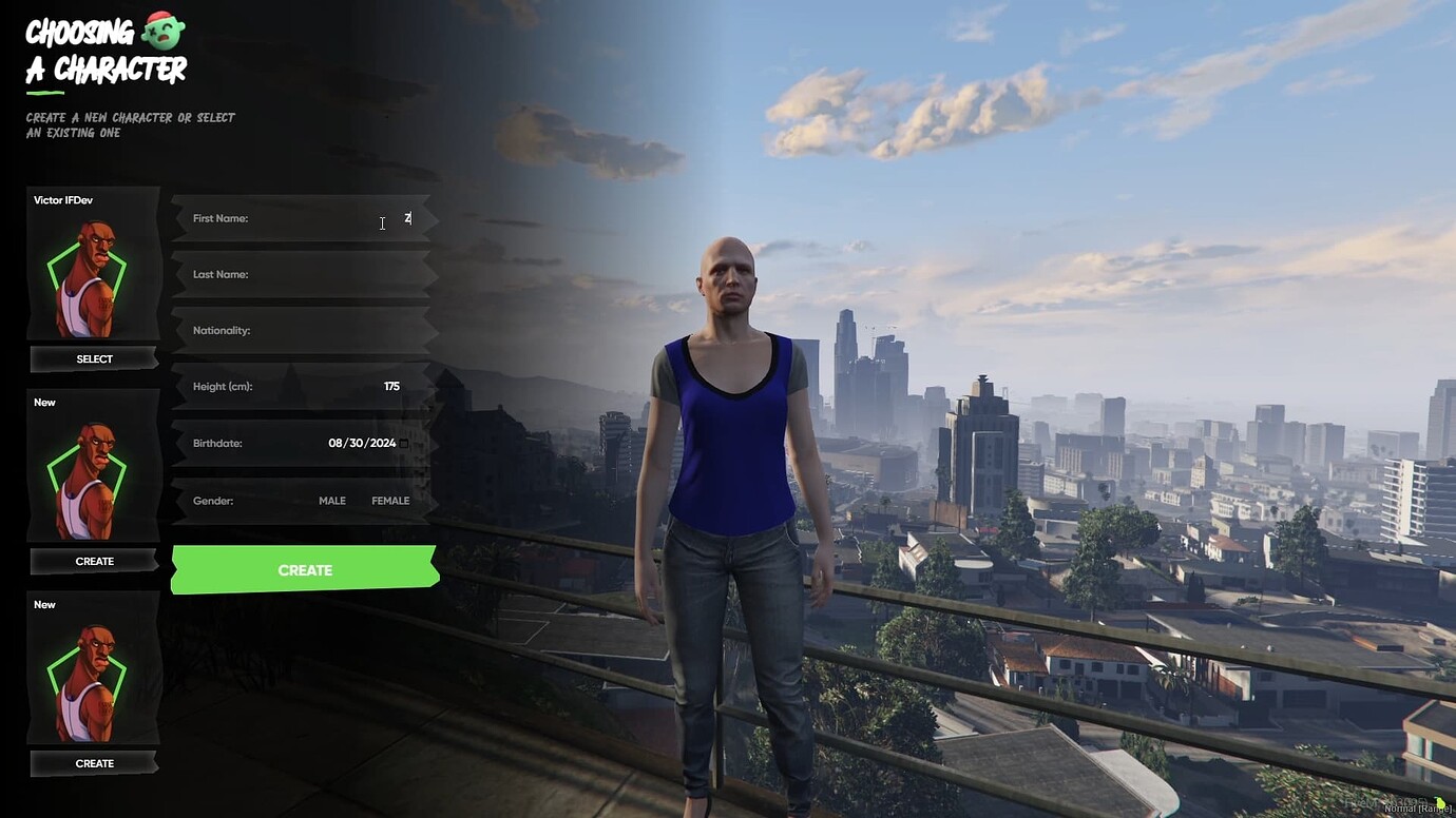 [ESX & QB] IF Multicharacter & Character Selection - FiveM Releases ...