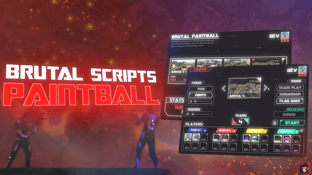 Paintball [ESX / QBCORE] Brutal Scripts - FiveM Releases - Cfx.re Community