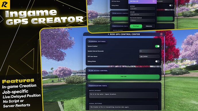GPS Tracker Creator [ESX, QBCore, Qbox] - FiveM Releases - Cfx.re Community