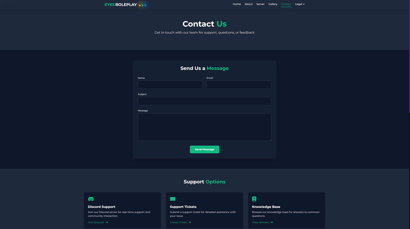 [RELEASE] Professional FiveM Server Website Template - FiveM Releases ...