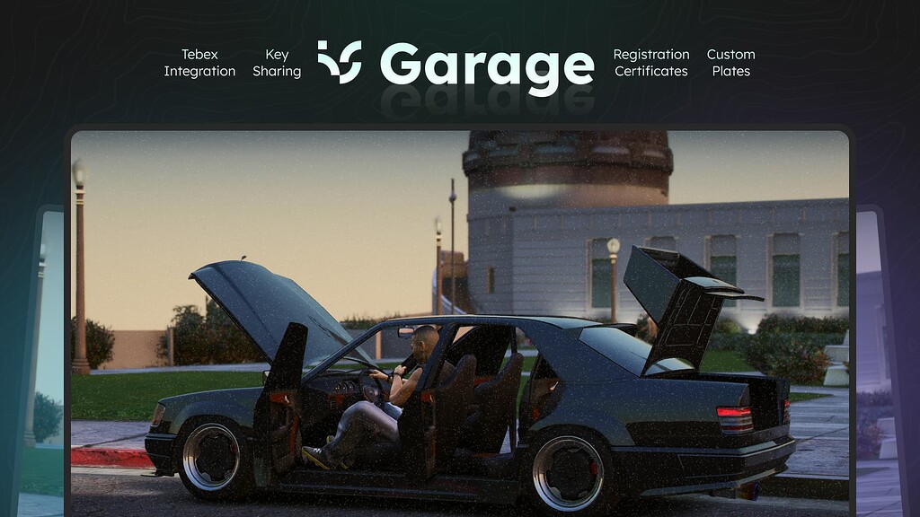 Innovative Garage (Tebex Integration, Sharing Keys, Job Garages, Much ...
