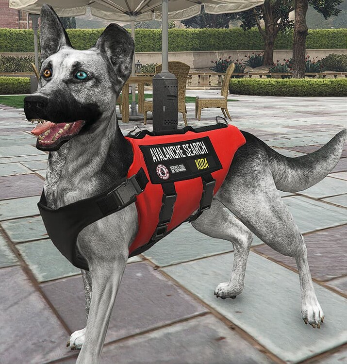 FREE | Rework/Edit | Animal Ped | FiveM Ready | German Shepherd ...