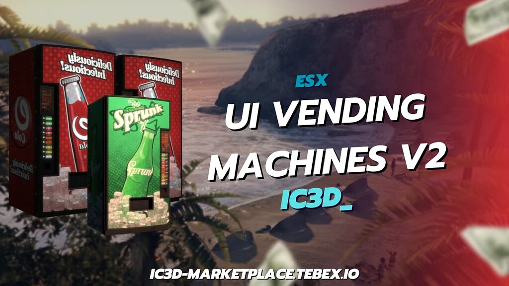 Ic3d_vendingmachinesv2 | UI Vending Machines V2 | [FREE][ESX][V2 ...
