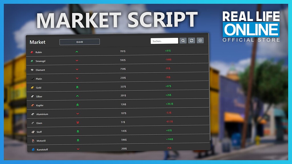 [RLO] [ESX] Advanced Market Script with UI and more! - FiveM Releases ...