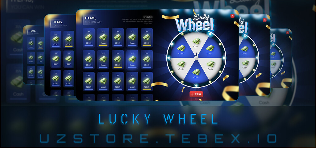Lucky Wheel [QBCore, ESX] - FiveM Releases - Cfx.re Community