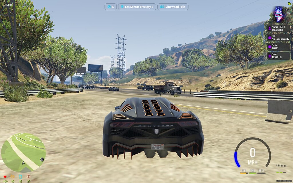 [paid] Qbcore/esx ProjectB HUD - FiveM Releases - Cfx.re Community