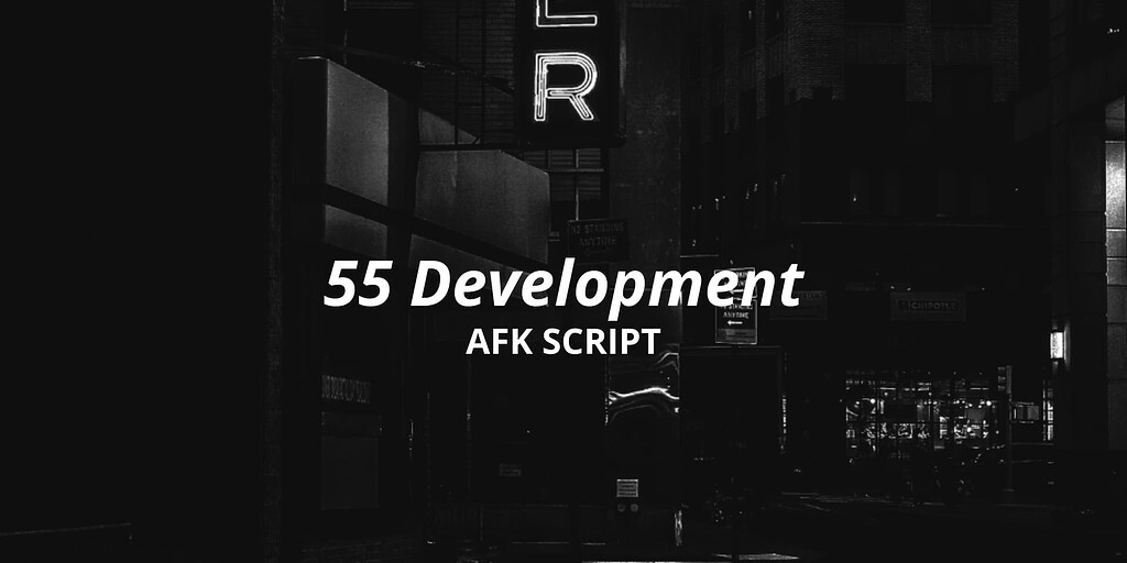 💤 55 Development — AFK Zone System - FiveM Releases - Cfx.re Community