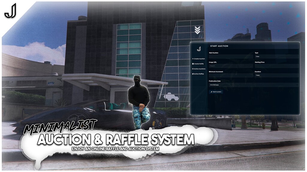 [NEW] Auction System & Raffle System FiveM Script | ESX & QB-Core ...