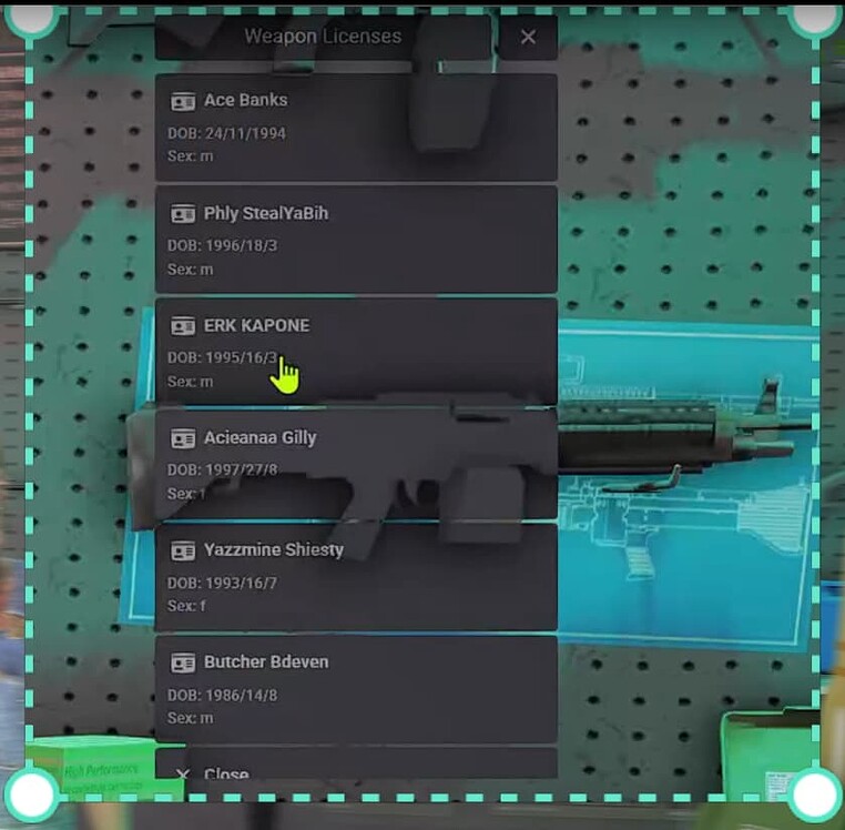 [PAID] BXE Gun Control | Advanced Weapon Shop, License System, Stock ...