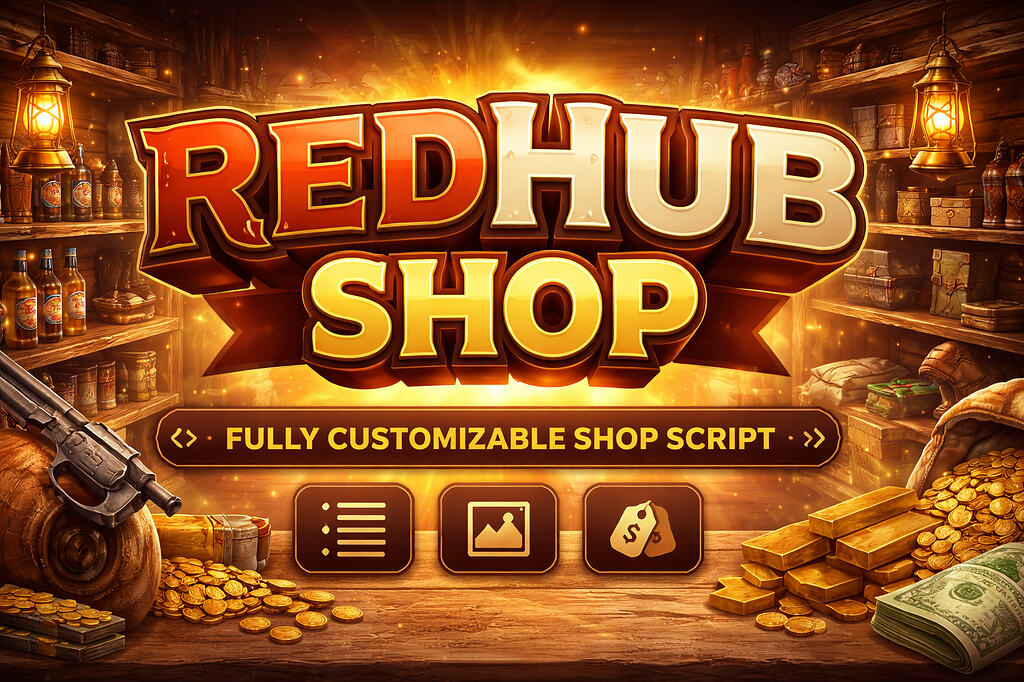RedHub Store System - RedM Releases - Cfx.re Community