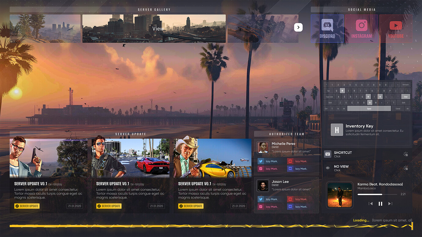 Advanced LOADİNG SCREEN [Standalone] - FiveM Releases - Cfx.re Community