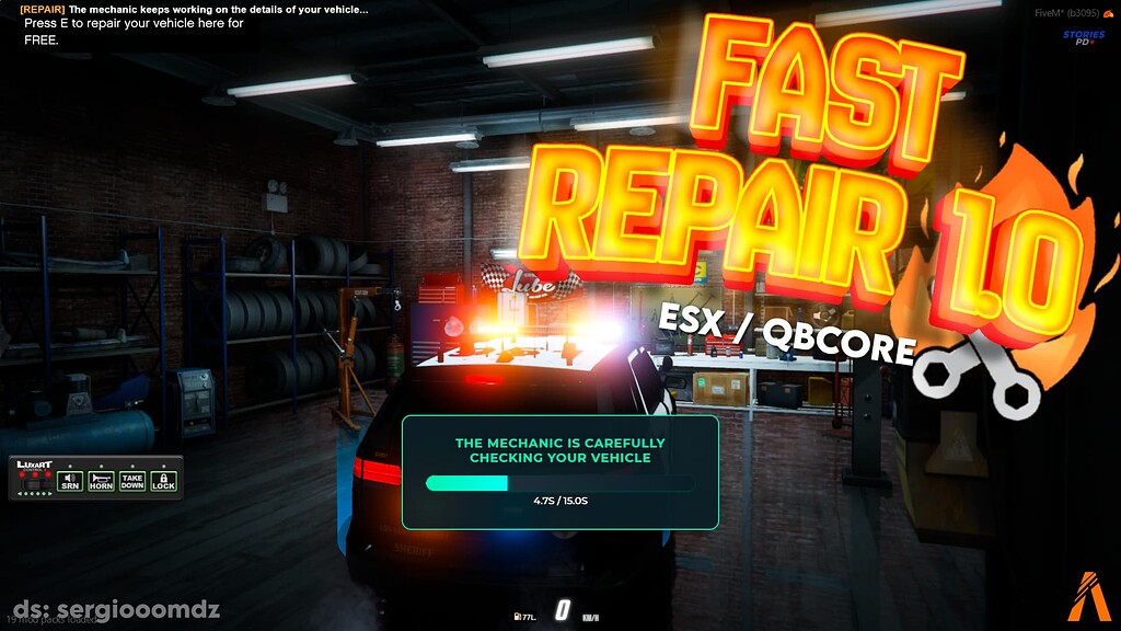 [ESX-QB] Fast Repair - Advanced Vehicle Repair NPC - FiveM Releases - Cfx.re Community