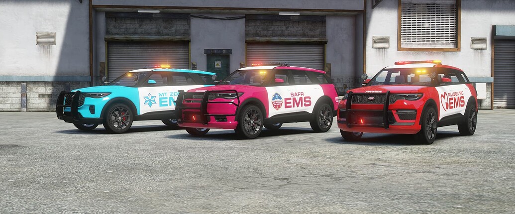 Police/EMS Scout XL W/ Widebody Kit (Non-ELS) (Callsign System) - FiveM ...