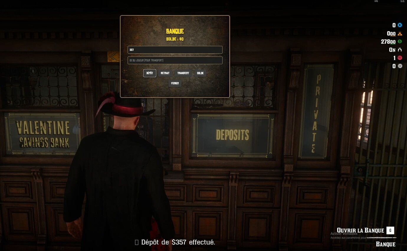 Bank Script System [VORP] - RedM Releases - Cfx.re Community