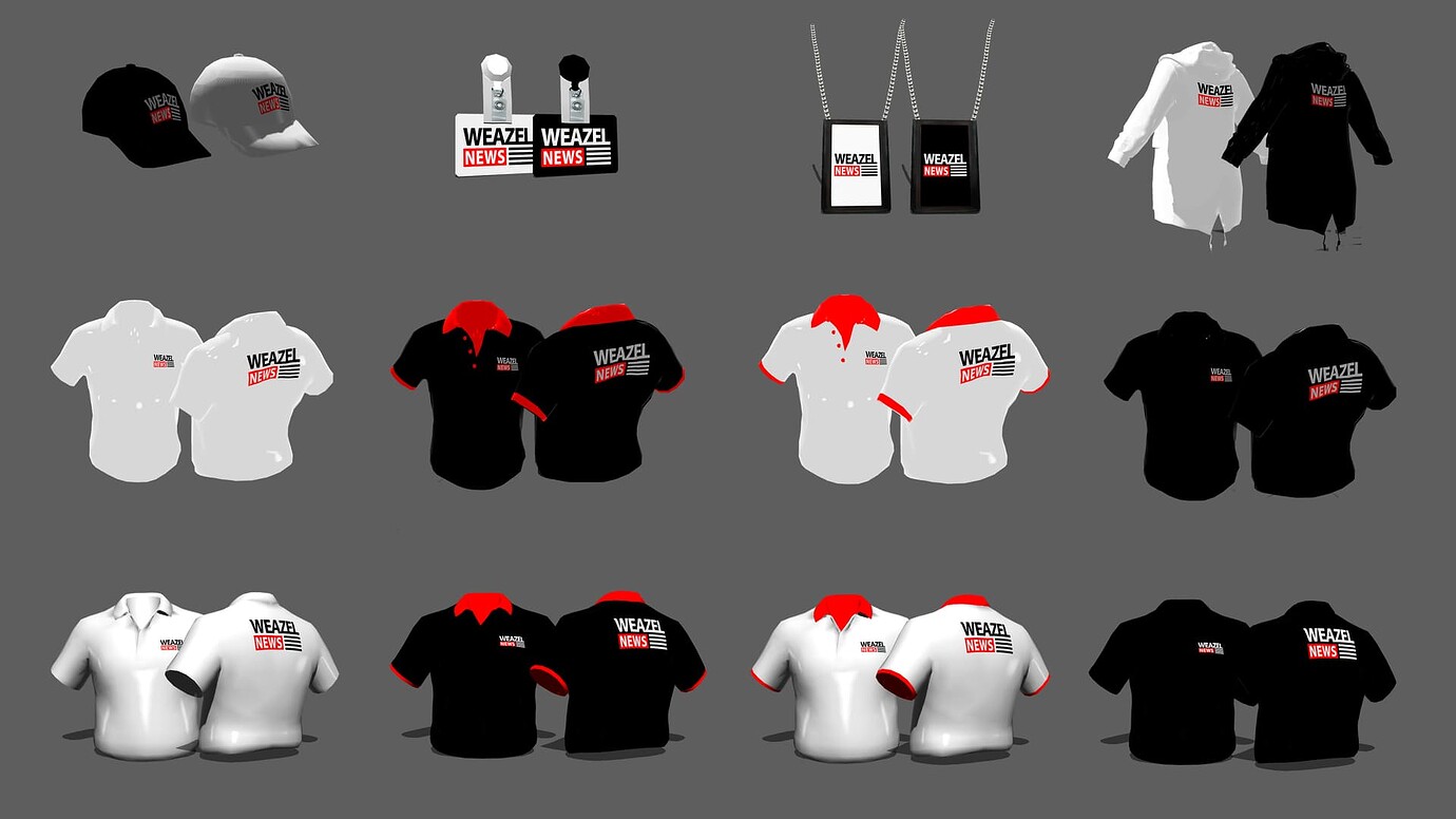 [PAID] Weasel News - Clothing - Male / Female - FiveM Releases - Cfx.re Community