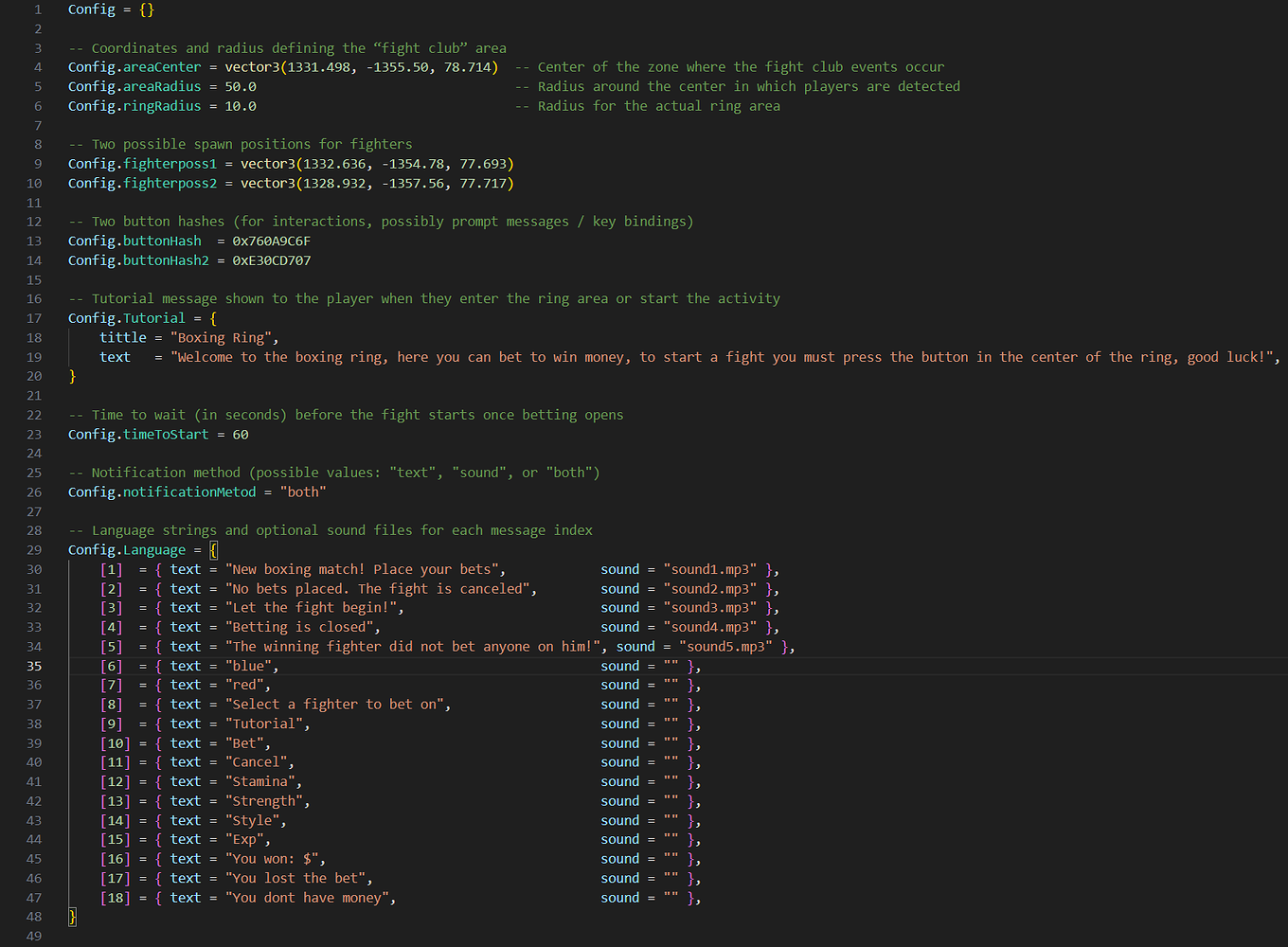 [Lumen Works] Fight Club - RedM Releases - Cfx.re Community