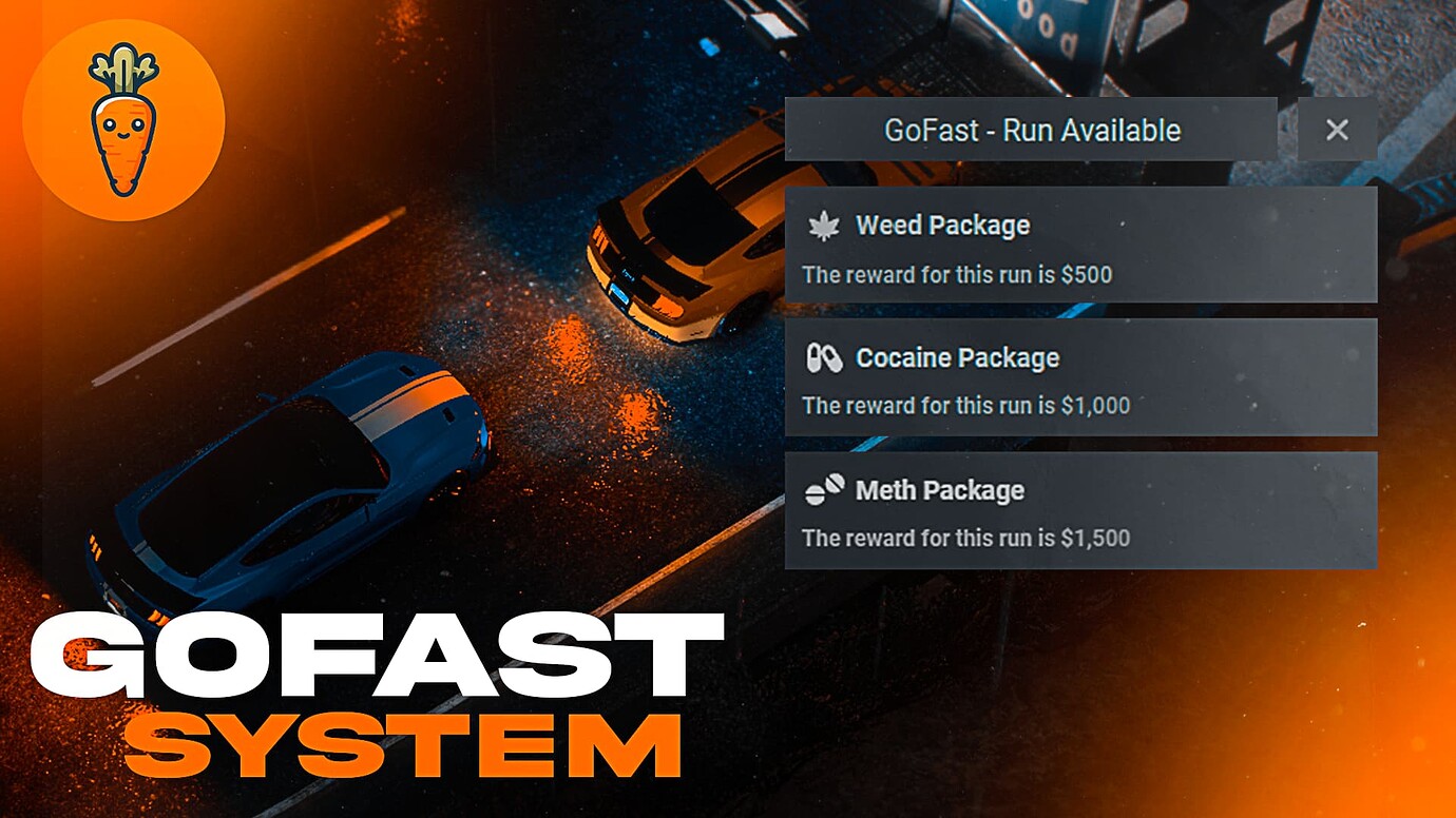 [ESX/QB-Core] Gofast System - [OX] - FiveM Releases - Cfx.re Community