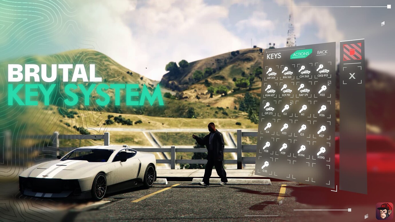 Key System [ESX/QBCORE/QBOX] Brutal Scripts - FiveM Releases - Cfx.re Community