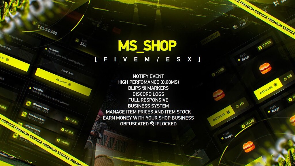 [ESX] Shop 24/7 - Business System - ms_shop - FiveM Releases - Cfx.re Community