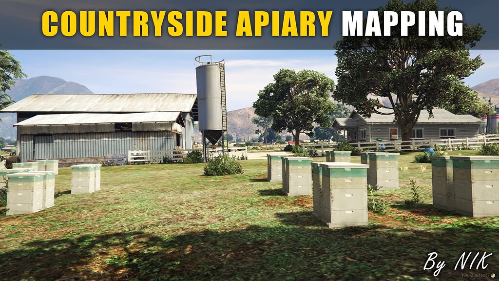 Countryside Apiary - Exterior mapping - FiveM Releases - Cfx.re Community