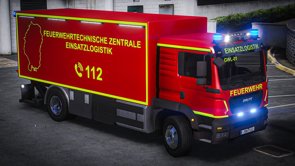 Brute Fire Truck GWL1 - NON-ELS + ELS - FiveM Releases - Cfx.re Community