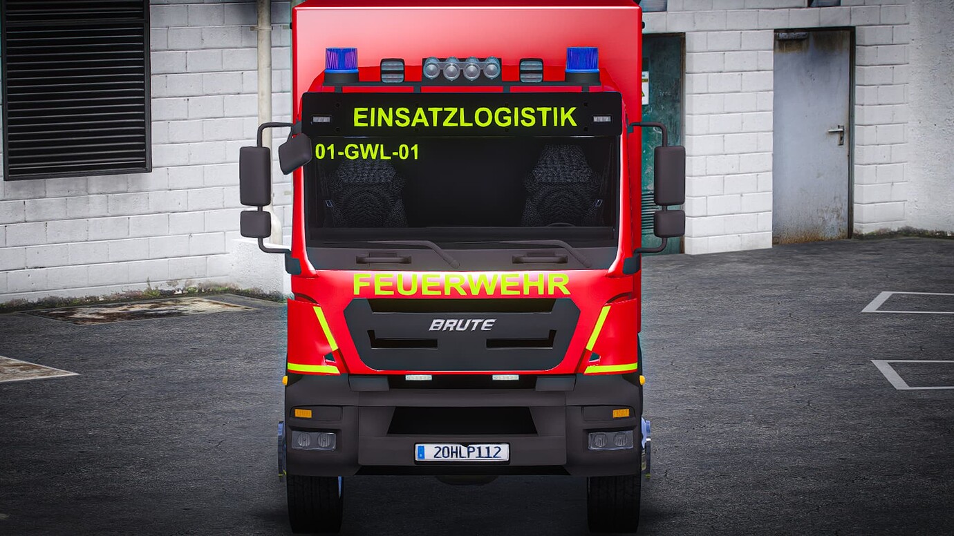 Brute Fire Truck GWL1 - NON-ELS + ELS - FiveM Releases - Cfx.re Community