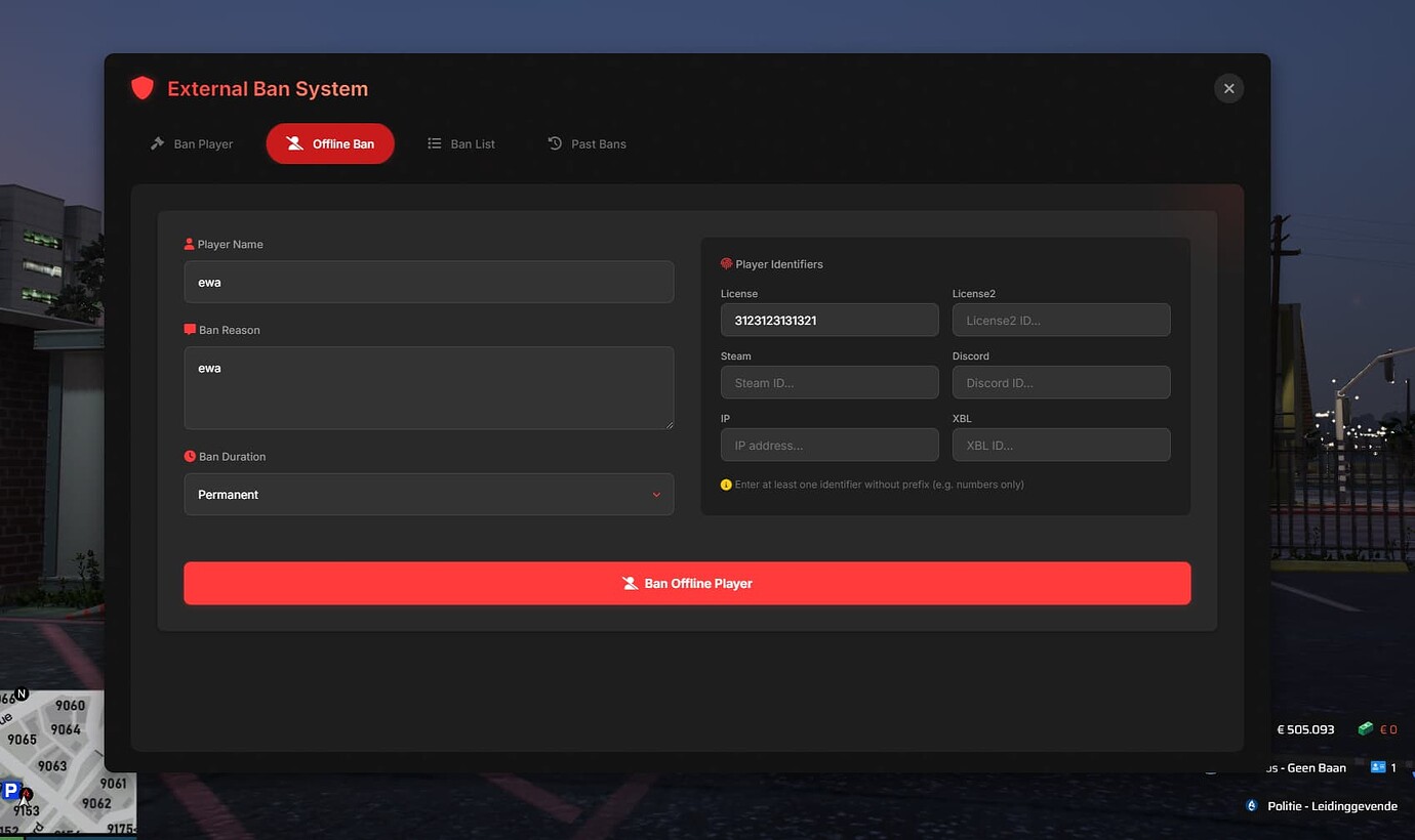 [ESX/QB/STANDALONE] Advanced Ban System - FiveM Releases - Cfx.re Community