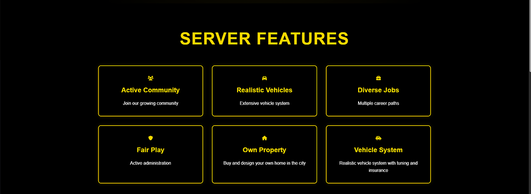 SirRezi_Website – Modern Server Website Template for FiveM v2 [Free ...
