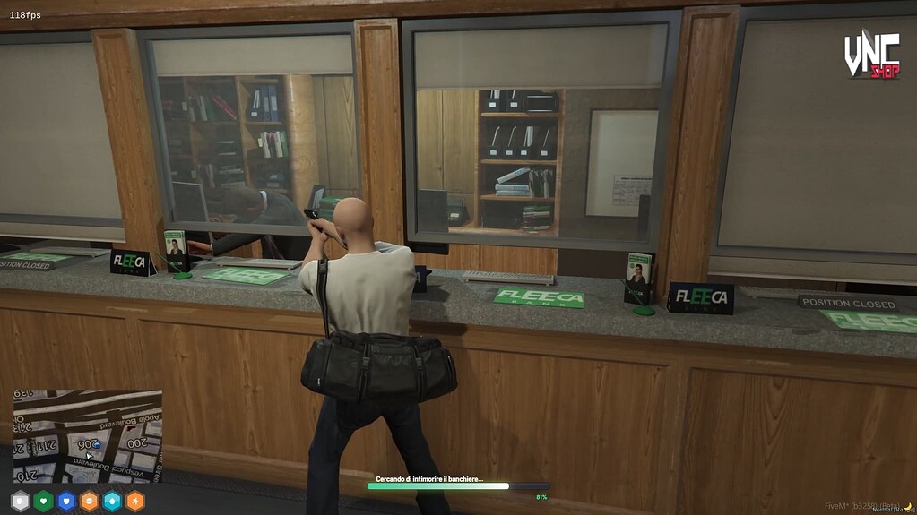 Fleeca Robbery Heist - Realistic Hostage Robbery - FiveM Releases - Cfx ...