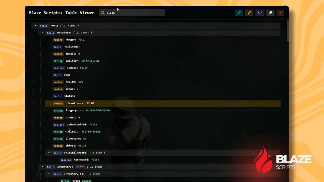 [FREE] LUA Table Viewer (Developer Tool) - FiveM Releases - Cfx.re Community