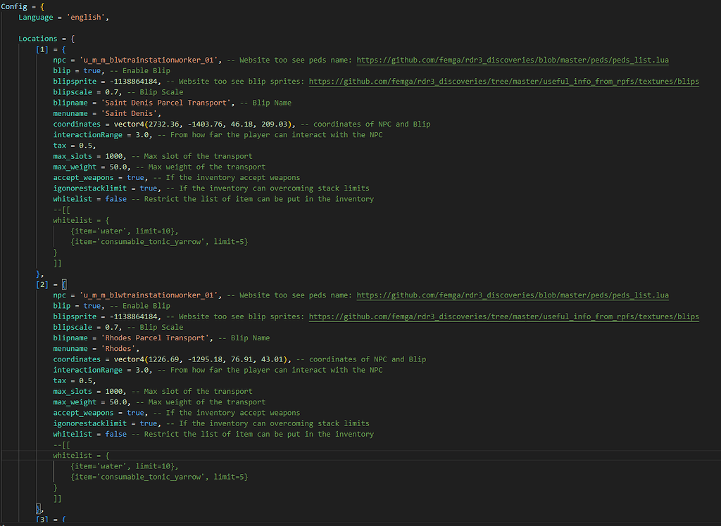 Transport Items/Parcels to players between cities - RedM Releases - Cfx ...