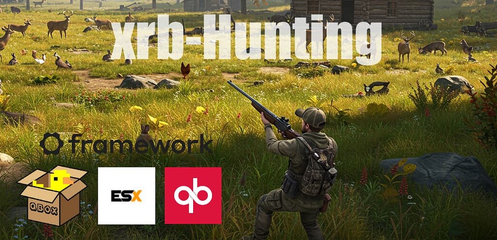 [ FREE ] [ ESX/QB/QBOX ] xrb-Hunting - FiveM Releases - Cfx.re Community