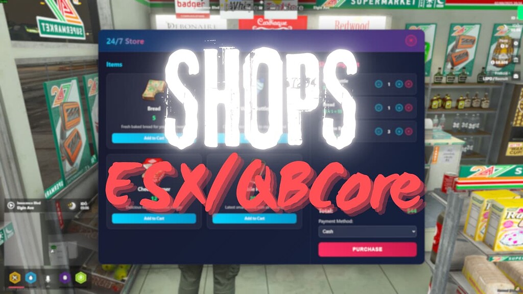 Shops system [FREE] - FiveM Releases - Cfx.re Community