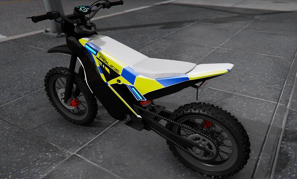 CC Electric Police Bike - UK - FiveM Releases - Cfx.re Community