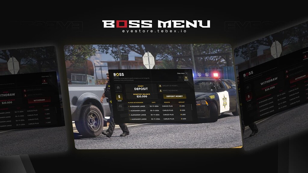 [PAID] [ESX] [QBCore] Boss Menu - FiveM Releases - Cfx.re Community