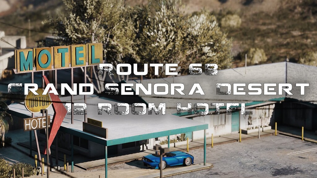 [FREE] Route 68 Grand Senora Desert 12 Motels Rooms - FiveM Releases ...