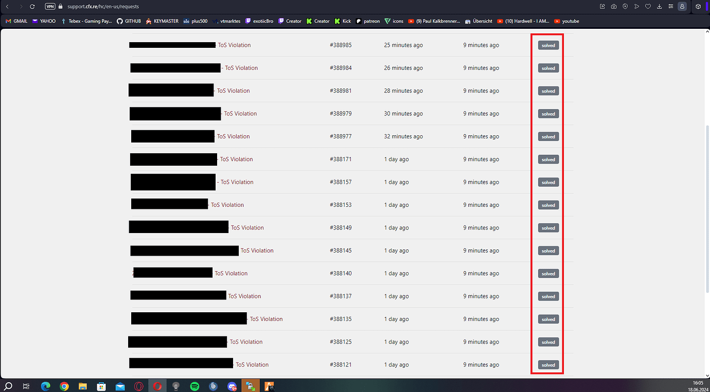 The End of ToS violations? - Server Owners - Cfx.re Community
