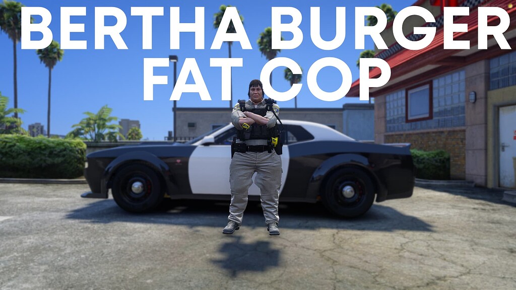 [PAID] [PED] Bertha "Fat Cop" Burger - FiveM Releases - Cfx.re Community