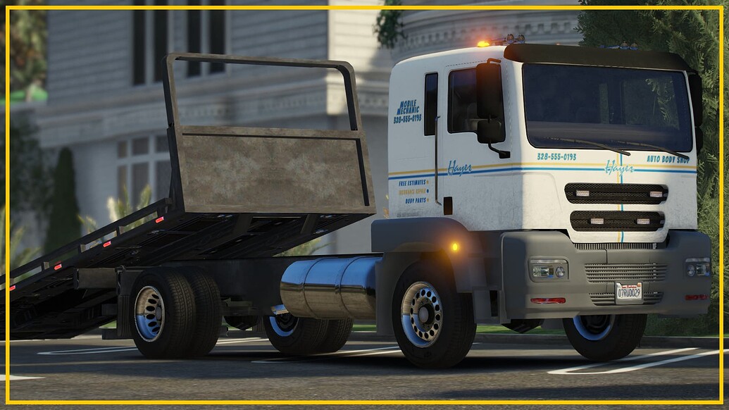 Lore-Friendly Animated Flatbed Brickade - FiveM Releases - Cfx.re Community