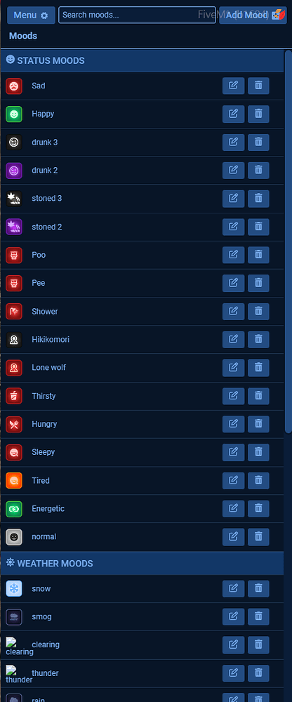 Mood script - Suggestions - Discussion - Cfx.re Community