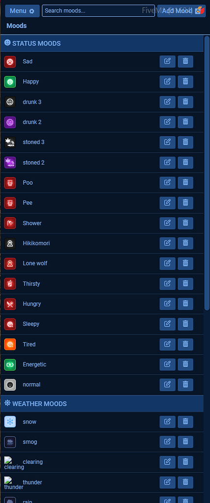 Mood script - Suggestions - Discussion - Cfx.re Community