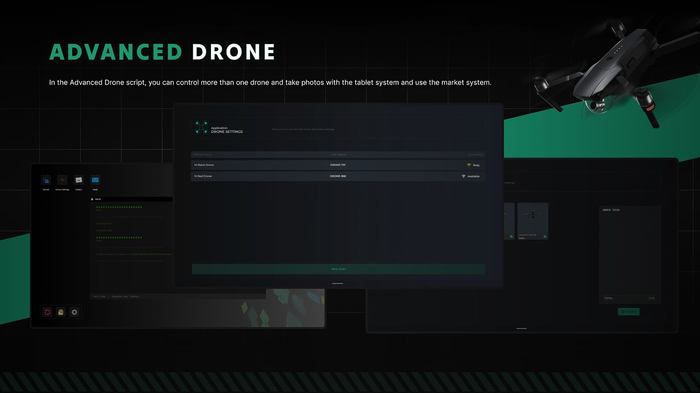 Advanced Drone Script - Follow - Hacking - Face Scan - Taser - FiveM ...