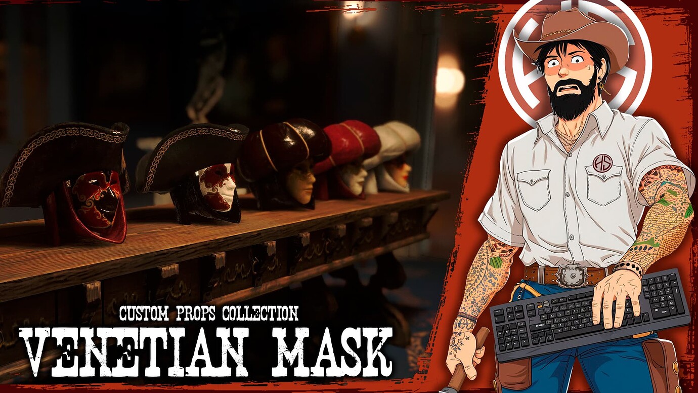 [PROPS] Venetian Masks Collection - RedM Releases - Cfx.re Community