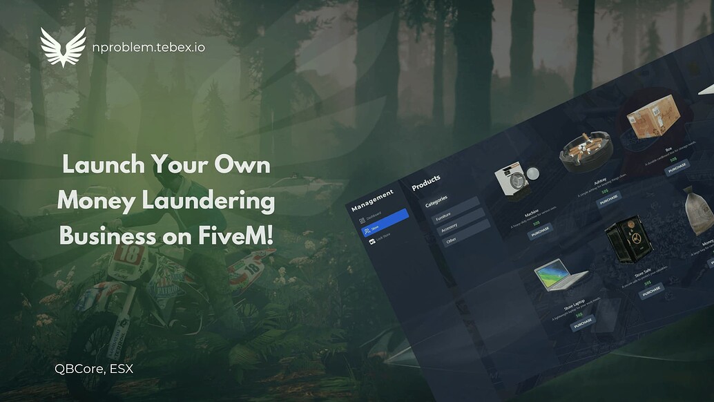 Launch Your Own Money Laundering Business on FiveM! - FiveM Releases - Cfx.re Community