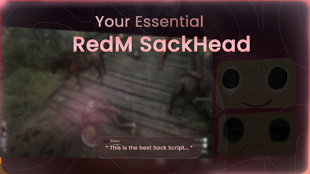 SackHead V2 - RedM Script [VORP,RSG] - RedM Releases - Cfx.re Community