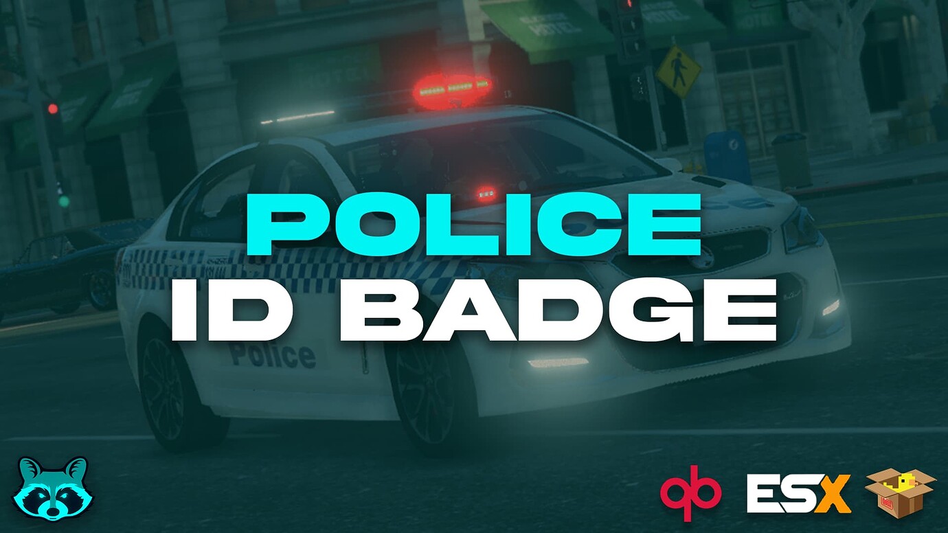 [FREE][ESX/QB/QBX] Advanced Police ID Badges - FiveM Releases - Cfx.re ...