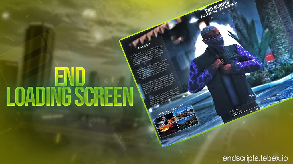 [PAID] END Loading Screen - WITH MANY NEW FEATURES - FiveM Releases ...