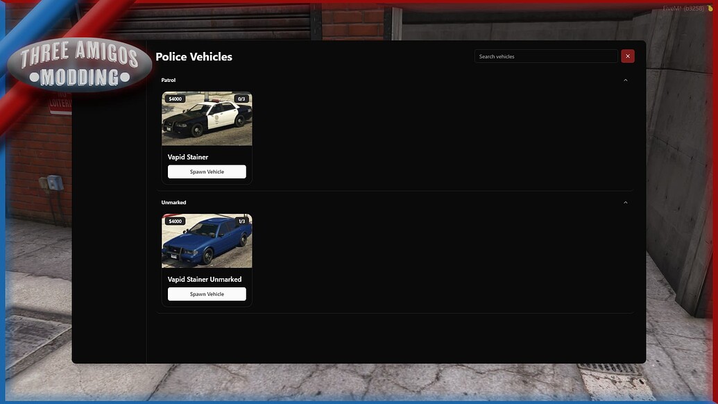 Advanced Vehicle Spawner - FiveM Releases - Cfx.re Community