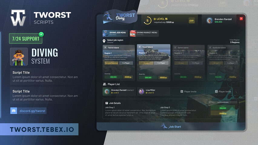 Multiplayer Diving Job - FiveM Releases - Cfx.re Community