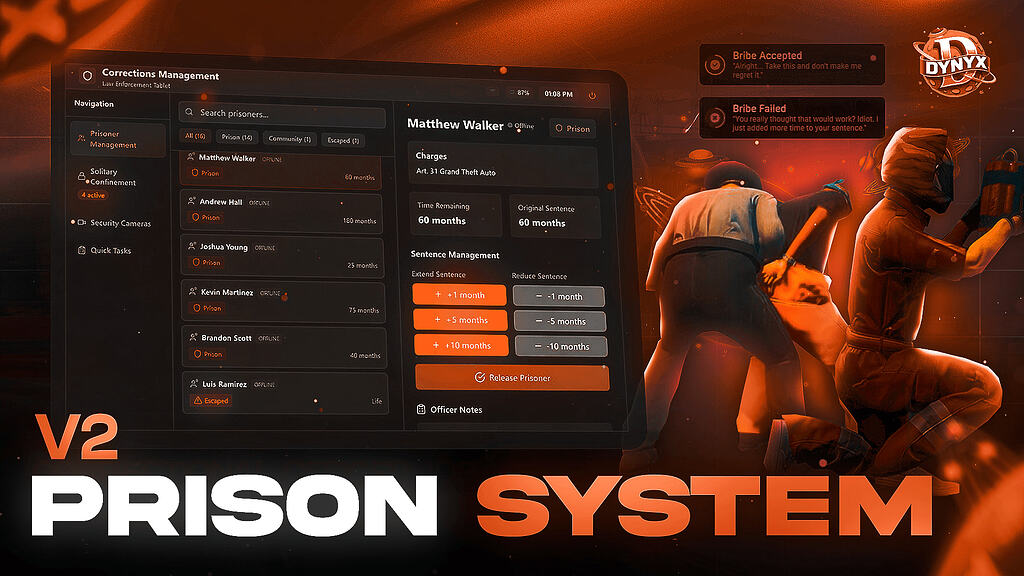 🧱 Prison System V2 | Most Advanced Prison Script | Cell Decoration ...